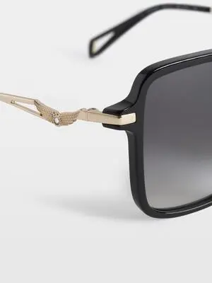 Zadig&Voltaire Acetate Sunglasses - Black