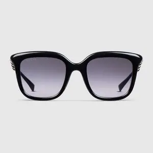 Gucci Square Frame Sunglasses - Black