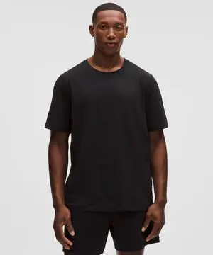 Lululemon Mesh Soft Jersey Short-sleeve Shirt - Black