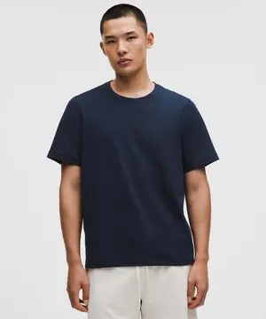 Lululemon Mesh Soft Jersey Short-sleeve Shirt - True Navy