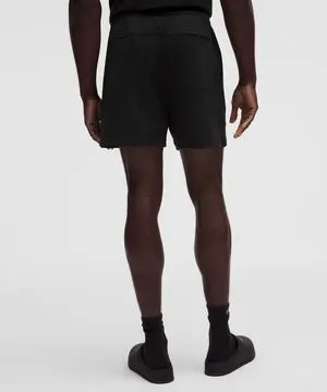 Lululemon Mesh Soft Jersey Short 5 - Black