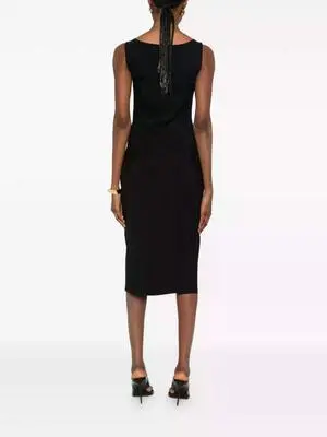 Chiara Boni La Petite Robe Square-neck Midi Dress