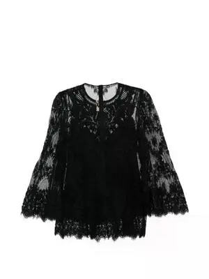 Elie Saab Floral-lace Blouse