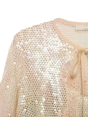 Elie Saab Cardigan And Top Set