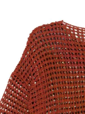 ROBERTO COLLINA Open-knit T-shirt