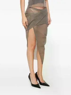 Rick Owens Draped Skirt