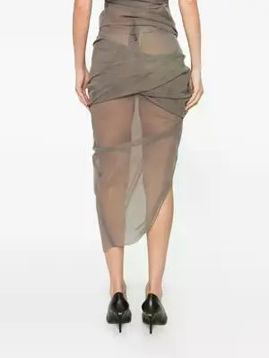 Rick Owens Draped Skirt