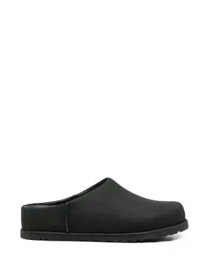 UGG Round-toe Flat Mules - Black