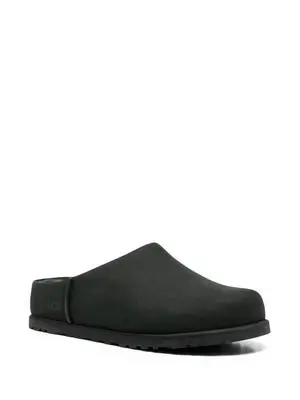 UGG Round-toe Flat Mules - Black