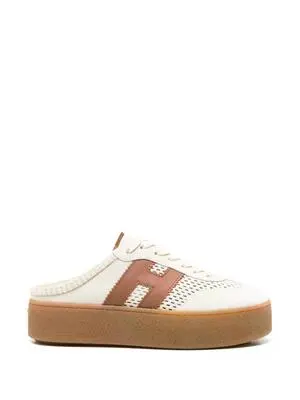 Hogan Round Toe Mules Clogs For Women