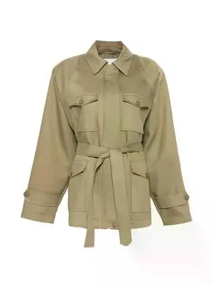 Women's Belted Utility Jackets