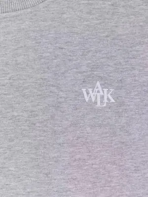WALK IN PARIS Crew-neck Sweater With Logo Detail
