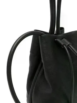 UMA WANG Drawstring Bucket Bag - Black