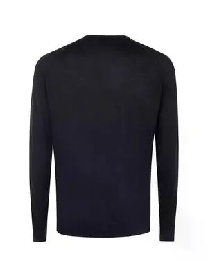 John Smedley Long-sleeves Crew-neck T-shirt