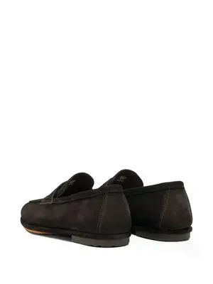 Santoni Suede Loafers