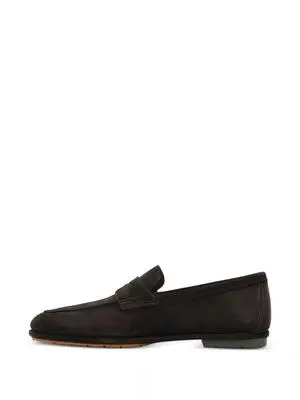 Santoni Suede Loafers