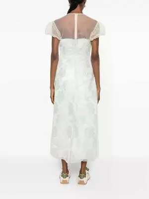 Simone Rocha Layered Gathered Midi Dress