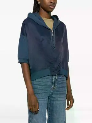 European Culture Zip-up Hooded Jacket