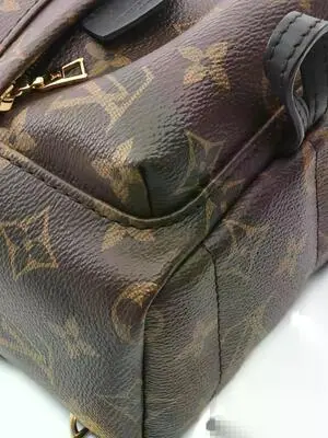 LOUIS VUITTON Mini Palm Springs Monogram Backpack - Brown