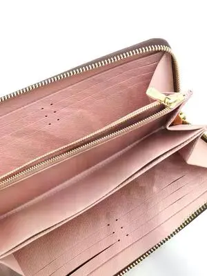 LOUIS VUITTON Zippy Monogram Round Wallet - Brown