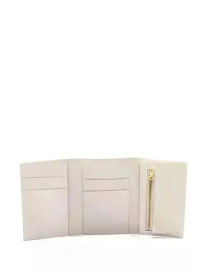 Hermès Bearn Combine Verso Tri-fold Leather Wallet - Neutrals