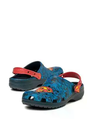 CROCS Clog Dc Comics Superman Sandals - Blue
