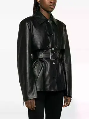 Sportmax Belted Jacket - Black