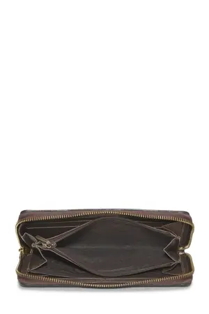 Gucci Gg Supreme Canvas Ophidia Zip Wallet