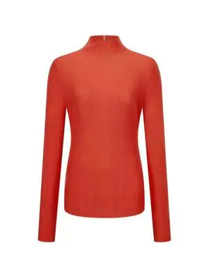 Shanghai Tang Mock-neck Sweater