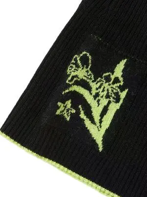 Shanghai Tang Mock Neck Sweater