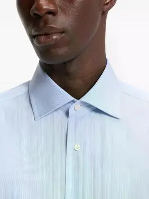 BOSS By Beckham Slim-fit Cotton Shirt