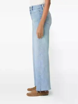 Paige Anessa Wide-leg Jeans - Blue