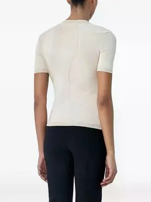 SKIN SERIES Fine-knit Short-sleeve T-shirt