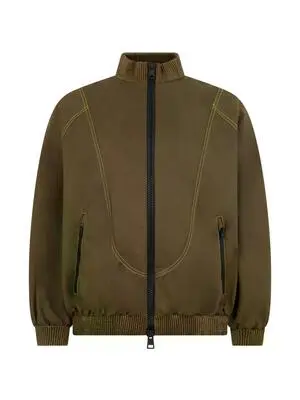 Herno High-neck Bomber Jacket - Green
