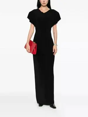Norma Kamali Short-sleeve Fitted Dress