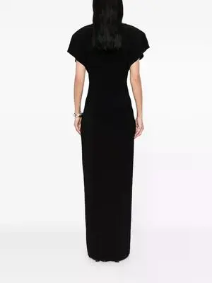 Norma Kamali Short-sleeve Fitted Dress