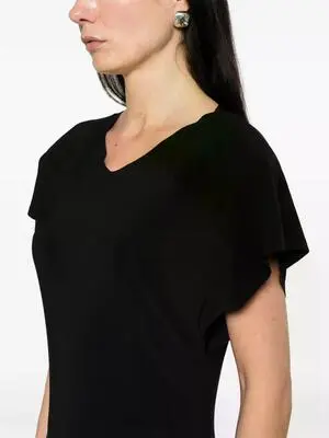 Norma Kamali Short-sleeve Fitted Dress