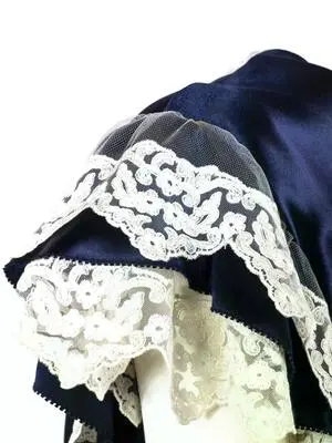 Alberta Ferretti Lace-detail Blouse
