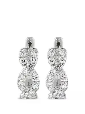 LB EXCLUSIVE Diamond Hoop Earrings