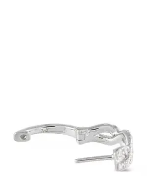 LB EXCLUSIVE Diamond Hoop Earrings