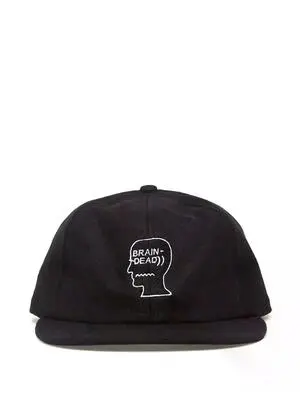 BRAIN DEAD Logo Baseball Cap - Black