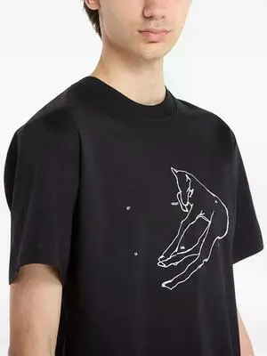 HELIOT EMIL Colt T-shirt - Black