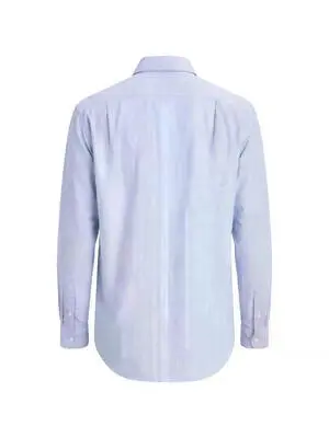 Hartford Paul Striped Shirt - Blue