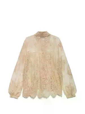 ANIYE BY Lace-detail Ruffled Shirt