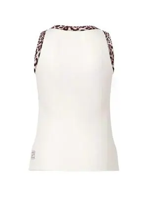 MARCCAIN Animal-print Ribbed Top