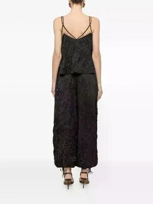 NISSA Crinkle-effect Trousers