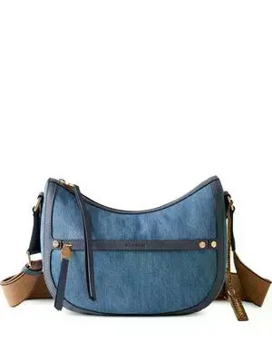 Borbonese Luna Shoulder Bag - Blue