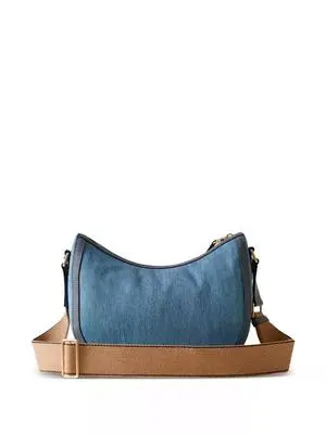 Borbonese Luna Shoulder Bag - Blue