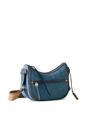 Borbonese Luna Shoulder Bag - Blue