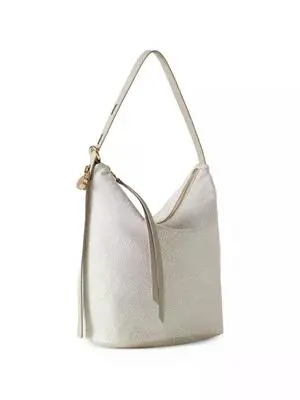 Borbonese Medium Prive Shoulder Bag - Neutrals